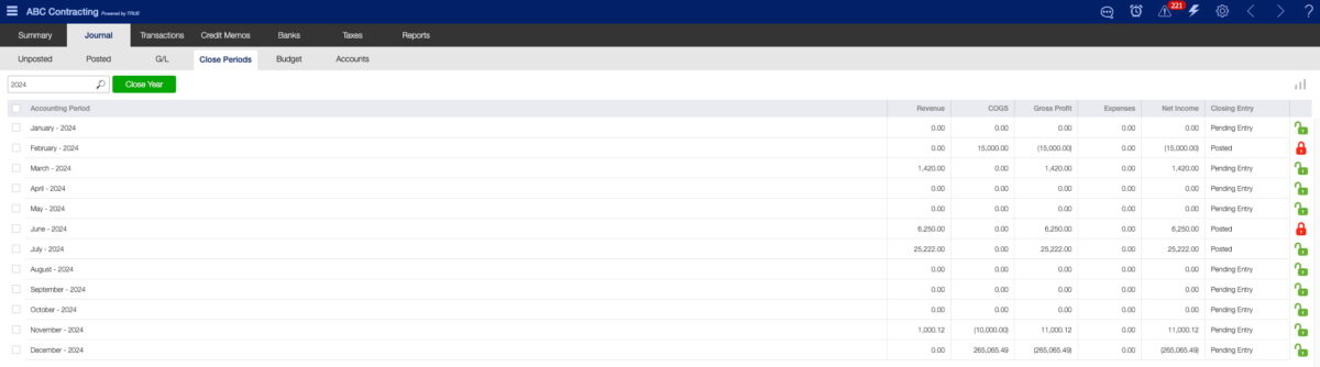 TRUE Accounting Year-End Closing Tips | TRUE