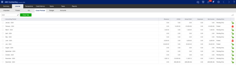 TRUE Accounting Year-End Closing Tips | TRUE